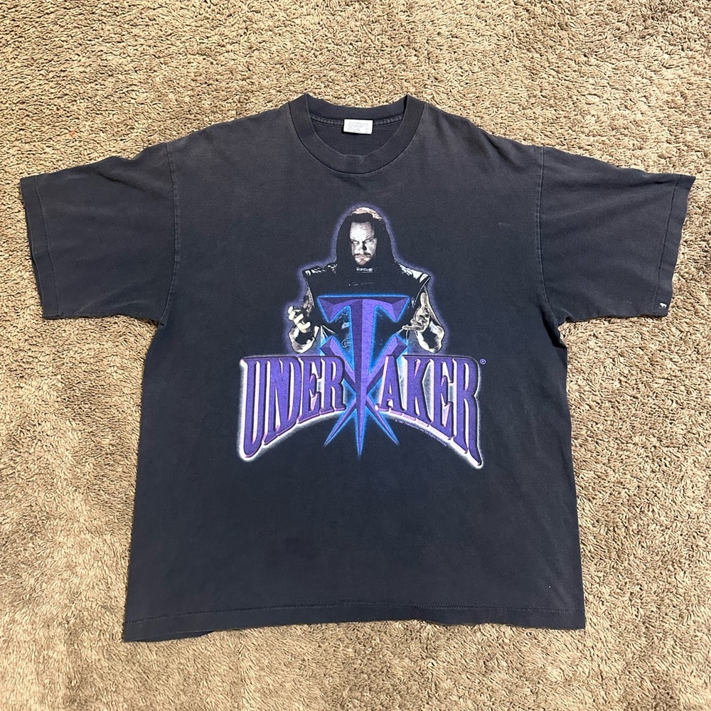 Vintage Wwf Undertaker “Rest In Peace” 00s Size Xl - Gem
